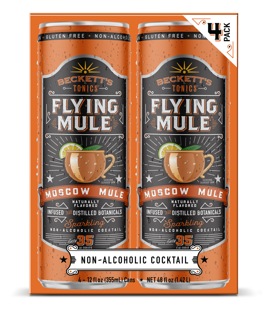Flying Mule® Moscow Mule Sparkling Cocktail - Beckett's™
